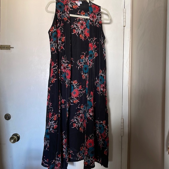 LuLaRoe | Dresses | New Lularoe Small Duster Cover Up Magnificent Vivid ...